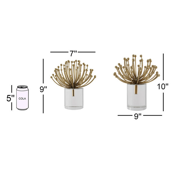 Willa Arlo™ Interiors Swind 2 Piece Aga Sculpture Set & Reviews | Wayfair